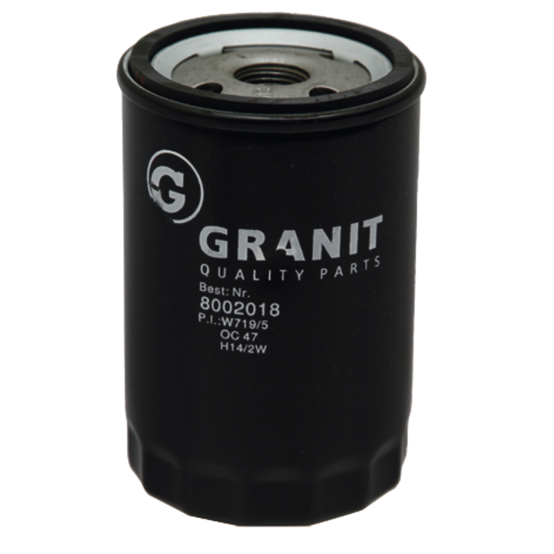 Motorölfilter MANN-Nr. W719.5 Fleetguard-Nr. LF3568 MAHLE-Nr. OC47