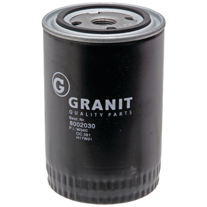 Motorölfilter MANN-Nr. W940 Fleetguard-Nr. LF3402 MAHLE-Nr. OC381 ...